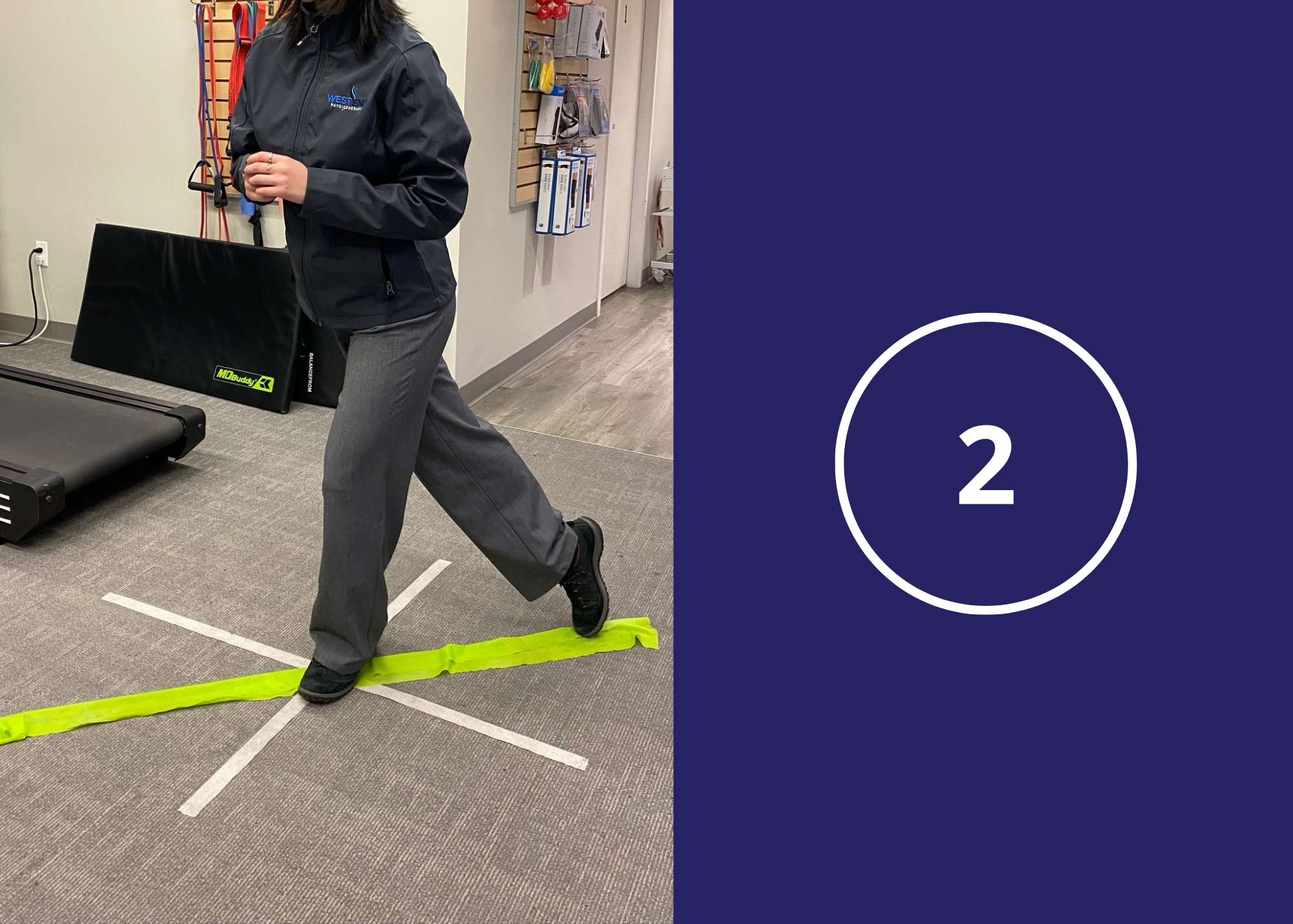 Balance Exercise - The Clock - West End Physiotherapy