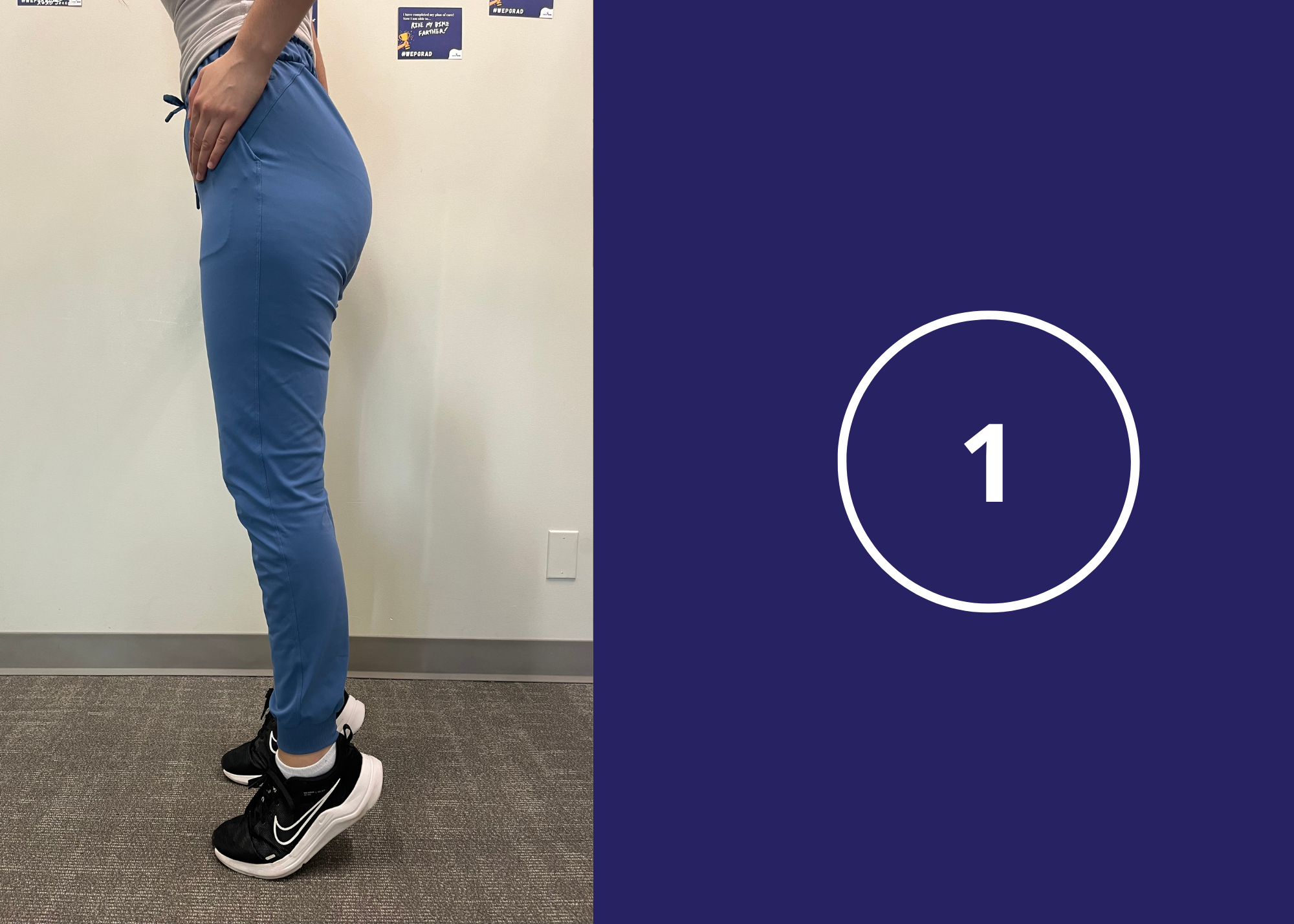 Pelvic Floor Exercise - Heel Drops - West End Physiotherapy